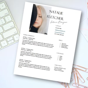 Modern Professional Resume Template - Ready to Use Resume Template ...