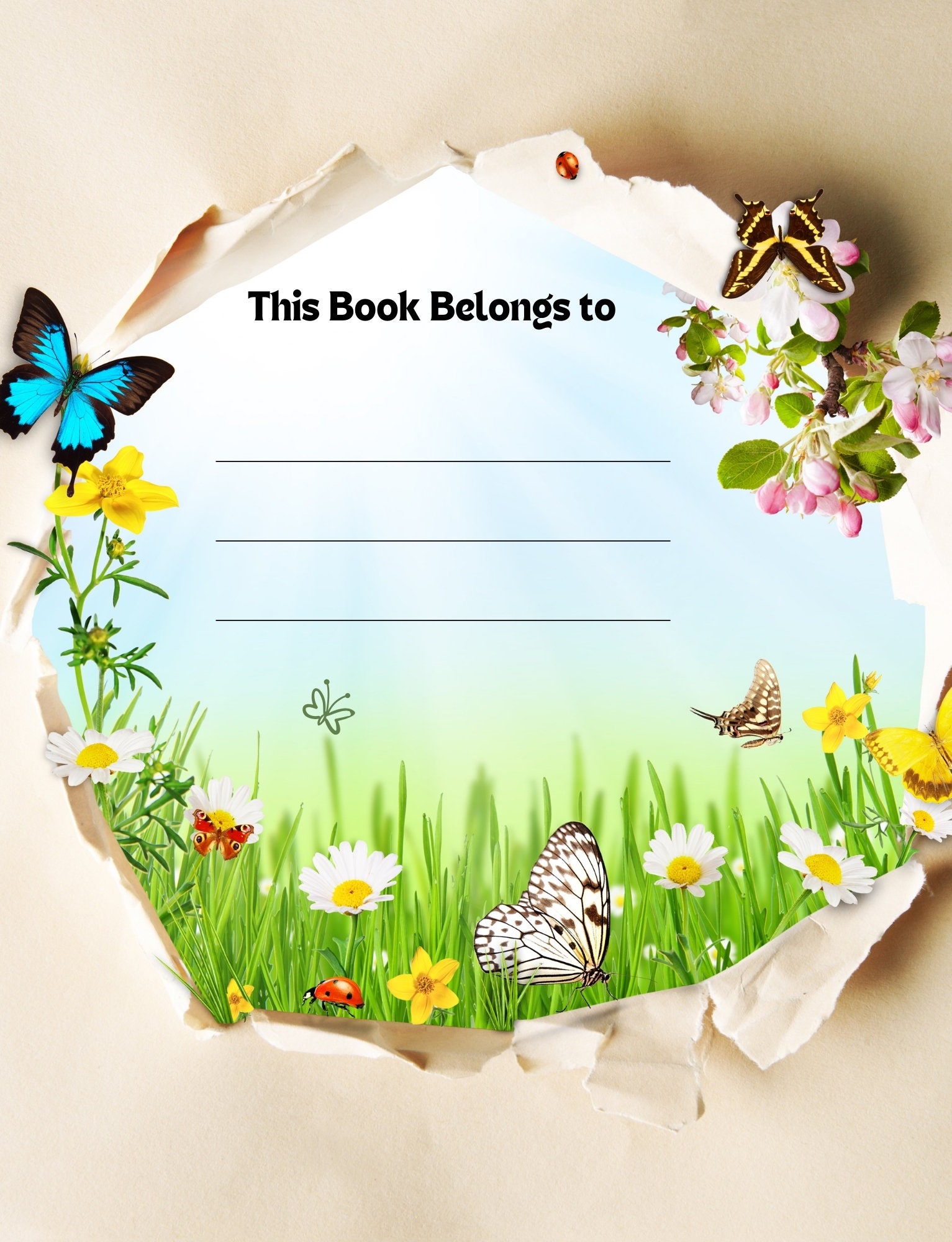 My Spring Fling Activity and Coloring Book - Etsy