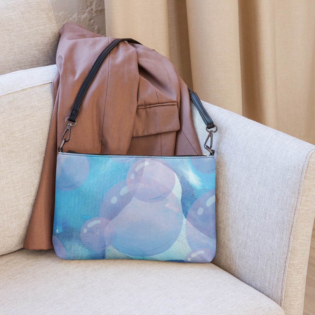 Blue Bubble Crossbody Bag - Etsy