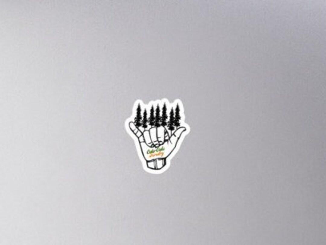 Gnarly Oaks Sticker - Etsy