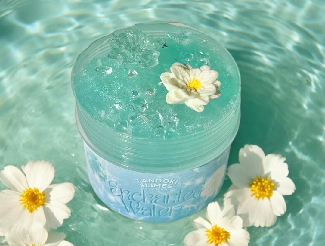 Silica Sand Clear Slime Enchanted Waters Perfect for ASMR Slime Shop ...