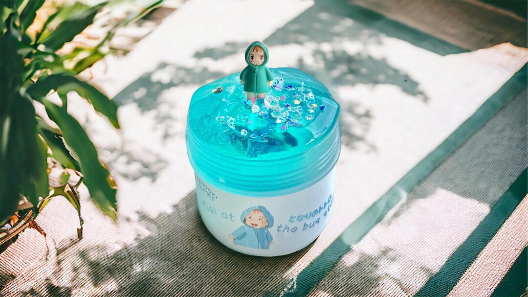 My Neighbour Totoro Slime Studio Ghibli Slimes Rock X Clear Texture mei ...