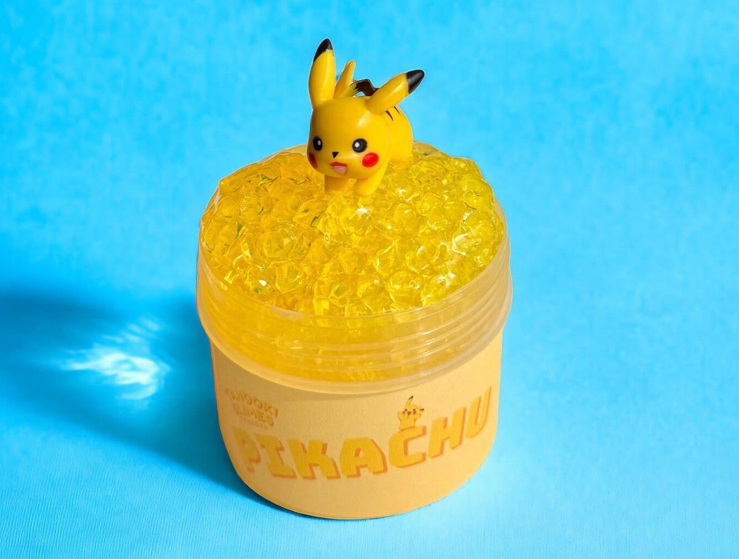 Limited Edition Pikachu Slime Pokemon Themed Perfect Birthday Gift for ...