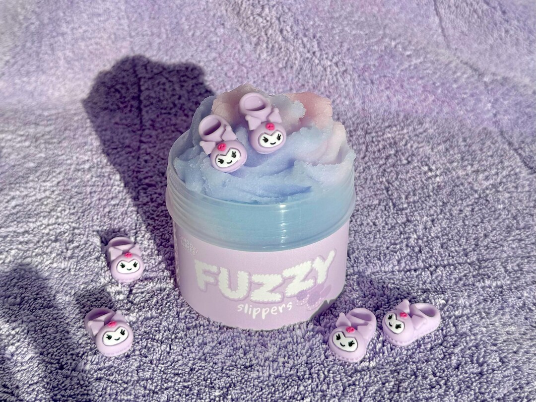 Fuzzy Slippers Icee Slime Clean Cotton Scented Perfect for Stress ...