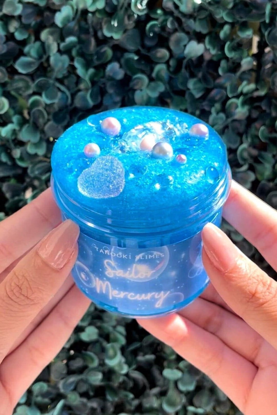 Sailor Mercury Slime Sailor Moon Slime Blue Glossy Slime - Etsy Canada
