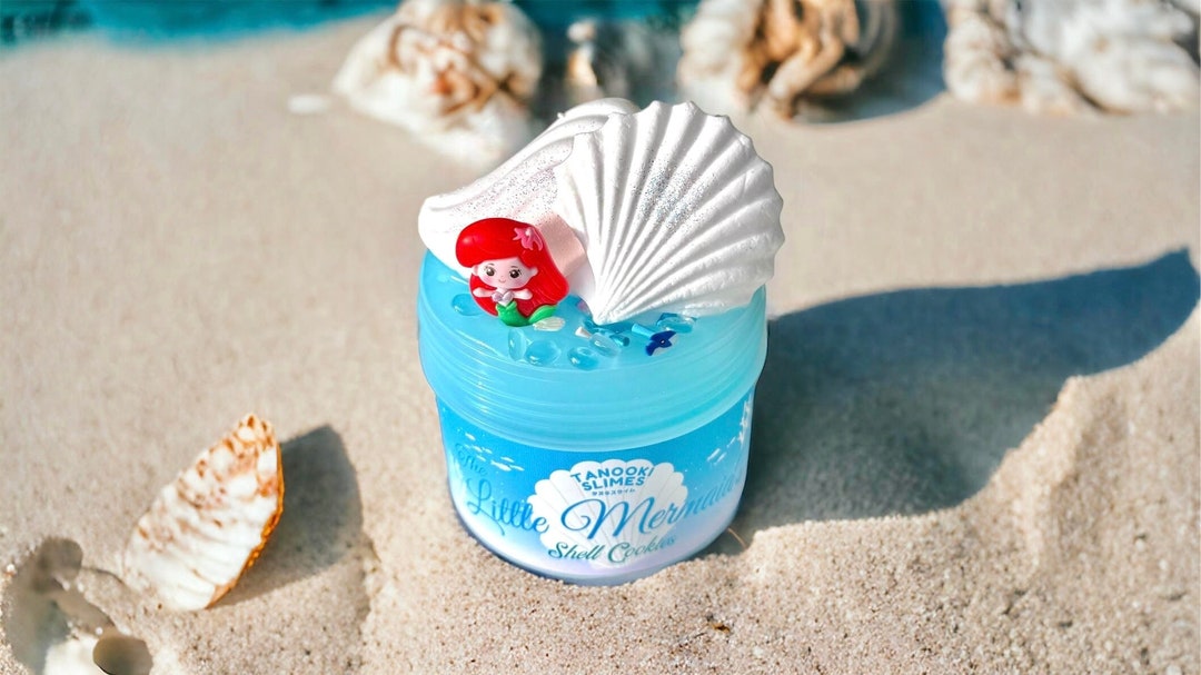 The Little Mermaid Slime Jelly DIY Clay Kit Hibiscus Scented ASMR ...