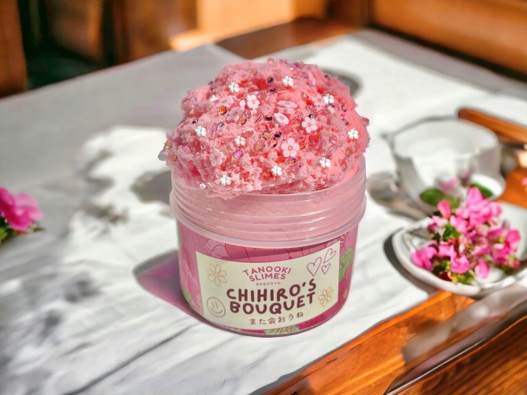 Studio Ghibli Slime Spirited Away Inspired chihiros Bouquet Cherry ...