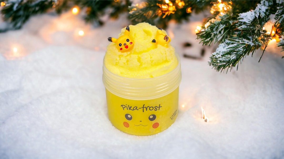 Pokemon Slime pika-frost Sizzly Icee Texture ASMR Nintendo Themed Slime ...
