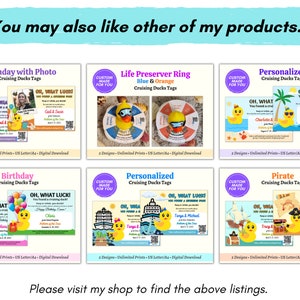 Personalized Australian Cruising Duck Tags With Elements of Sydney ...