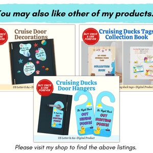 Lifebuoy Cruising Duck Tags Personalized With Your Cruise Details in ...