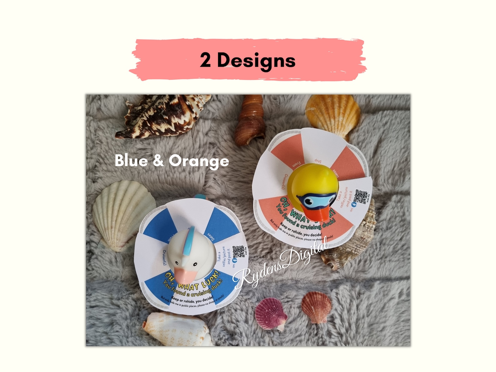 Printable Life Preserver Cruising Duck Tag, No String/band Needed ...