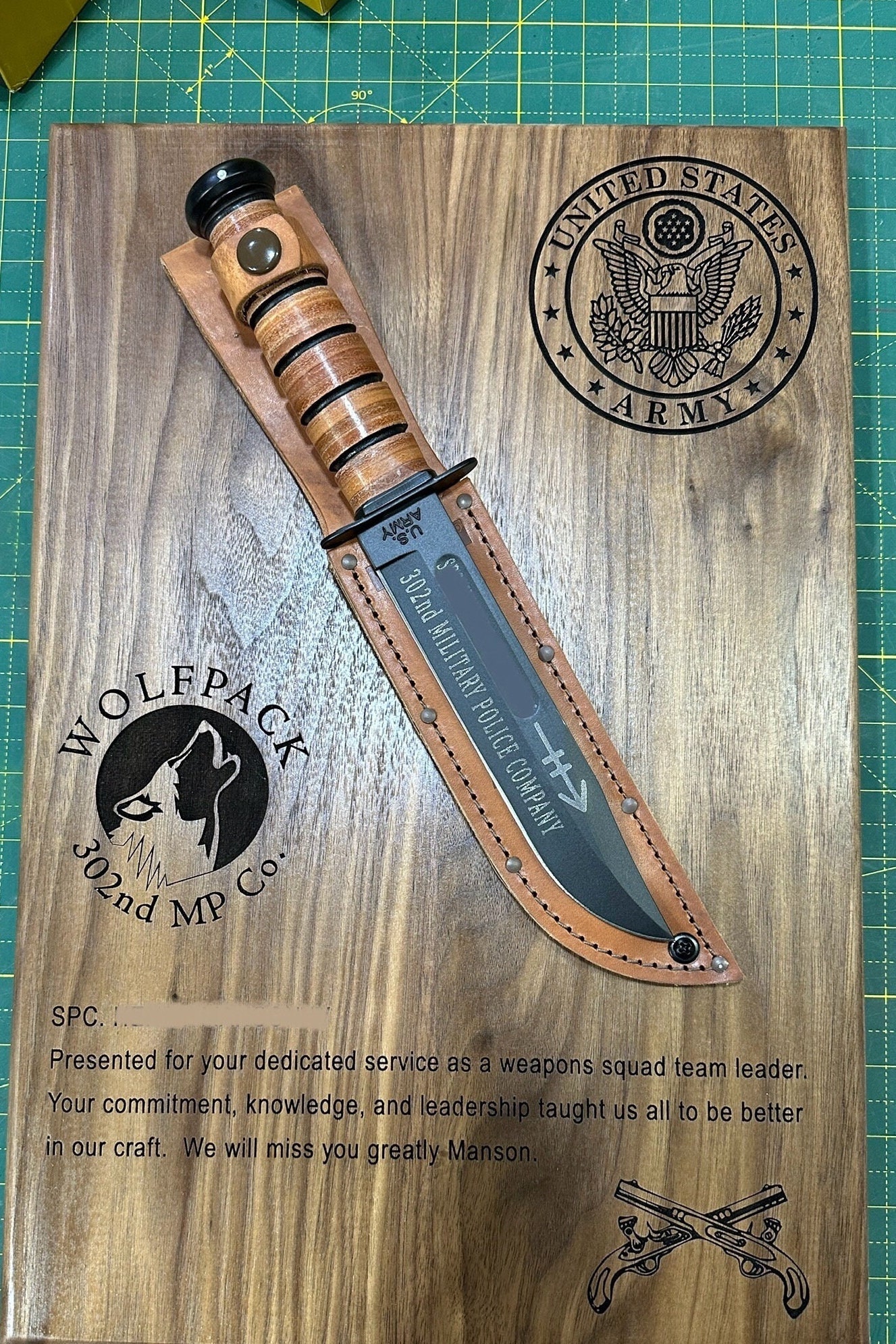 Ka-bar Knife Wall Mount - Etsy