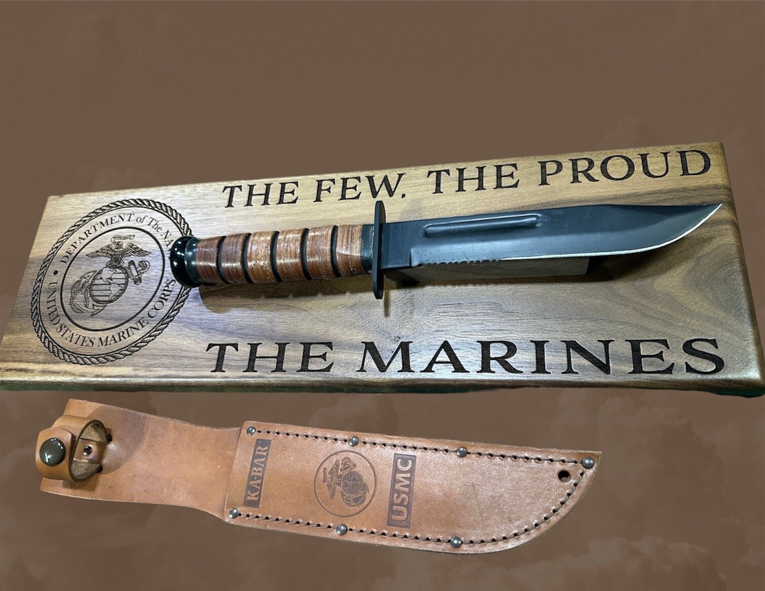 Ka-bar Knife Wall Mount - Etsy