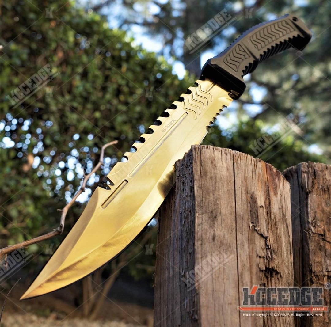 Gold Machete - Juan's Custom Engraving (el Chapo Style) - Etsy