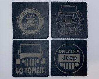 Jeep Coasters - Etsy