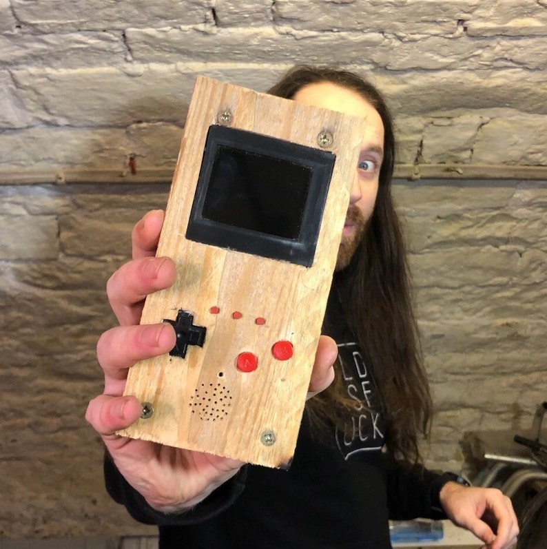 Pallet Wood Gameboy Emulator - Etsy