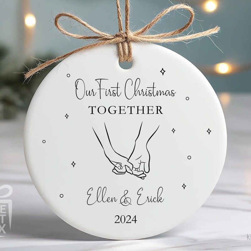 First Christmas Together Ornament - Etsy