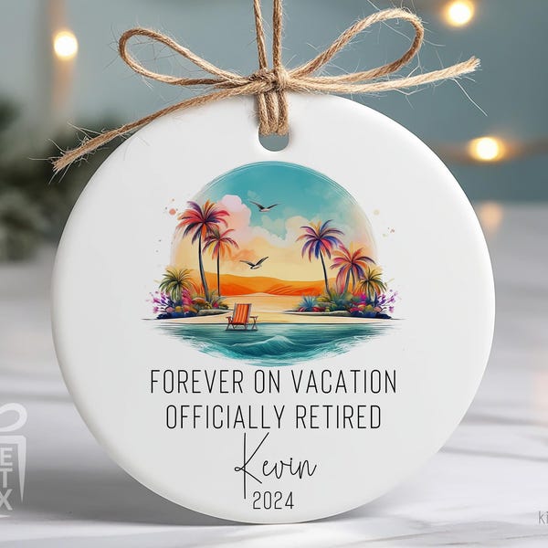 Retirement Ornaments - Etsy