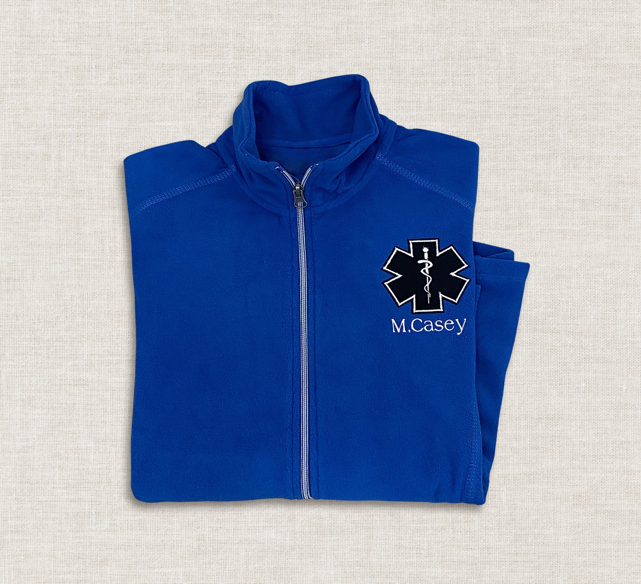 Custom Embroidered Emergency Department Jacket Personalized - Etsy