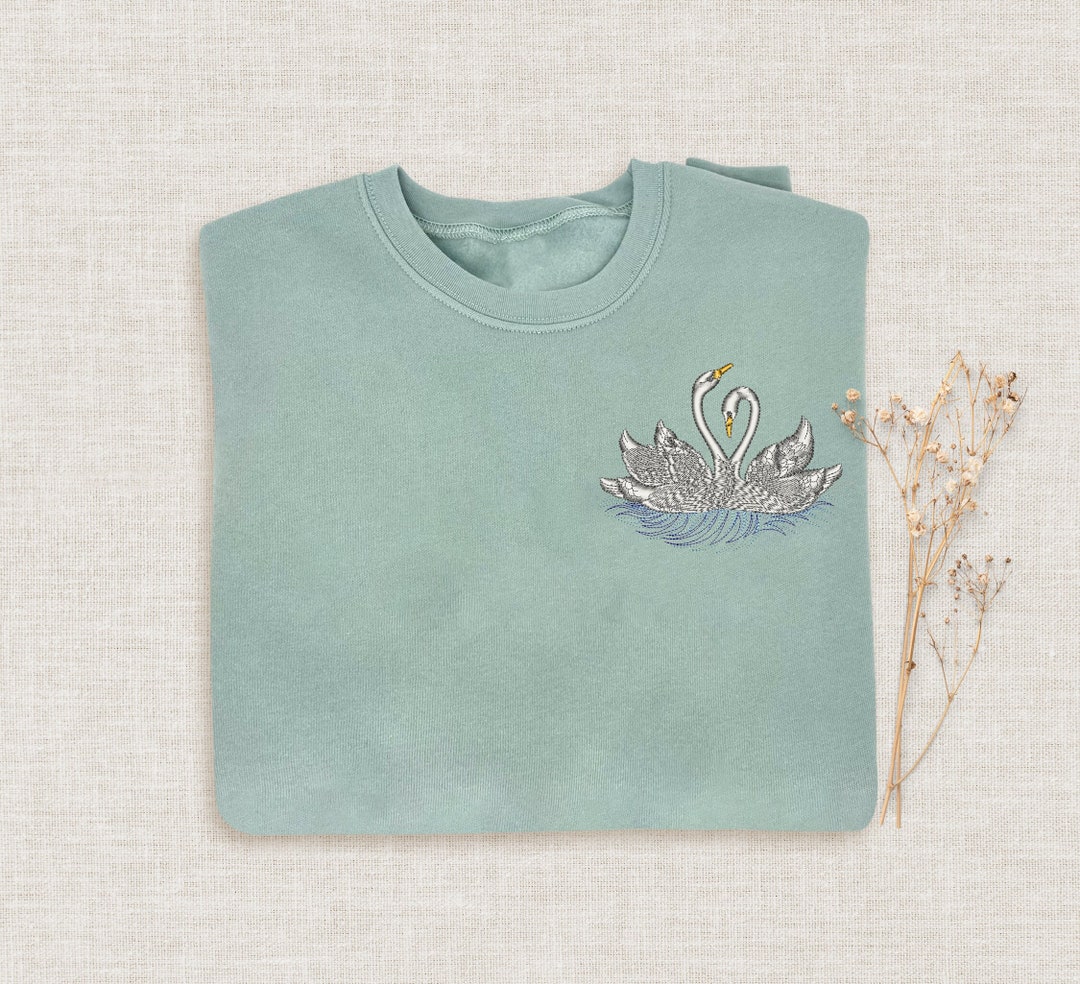 Embroidered Goose Sweatshirt, Halloween Costume Sweatshirt, Embroidered ...