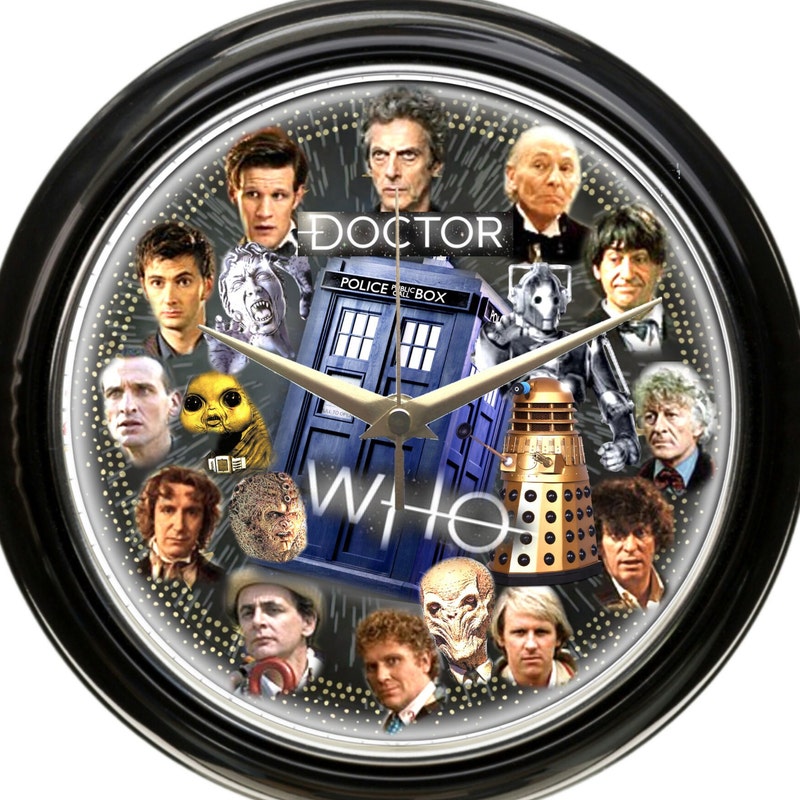 Doctor Who Clock - Etsy