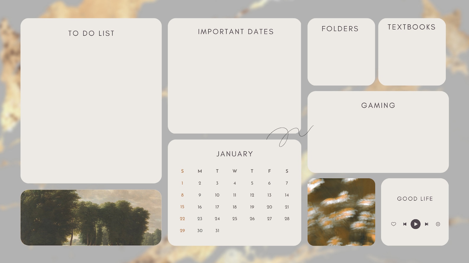 JANUARY 2023 DESKTOP BACKGROUND - Etsy