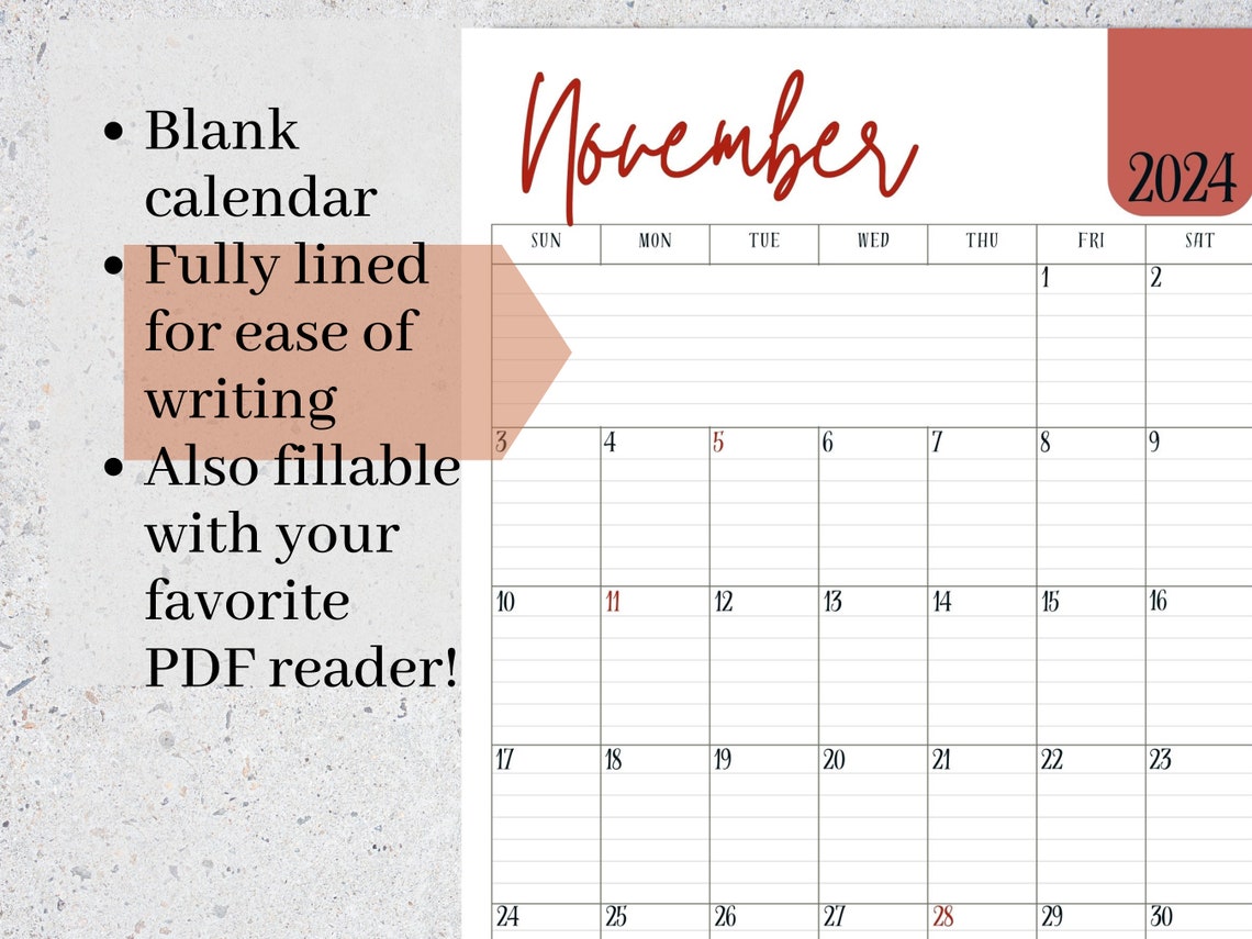 School Year Calendar for Academic Year 2024-2025, Printable Fridge ...