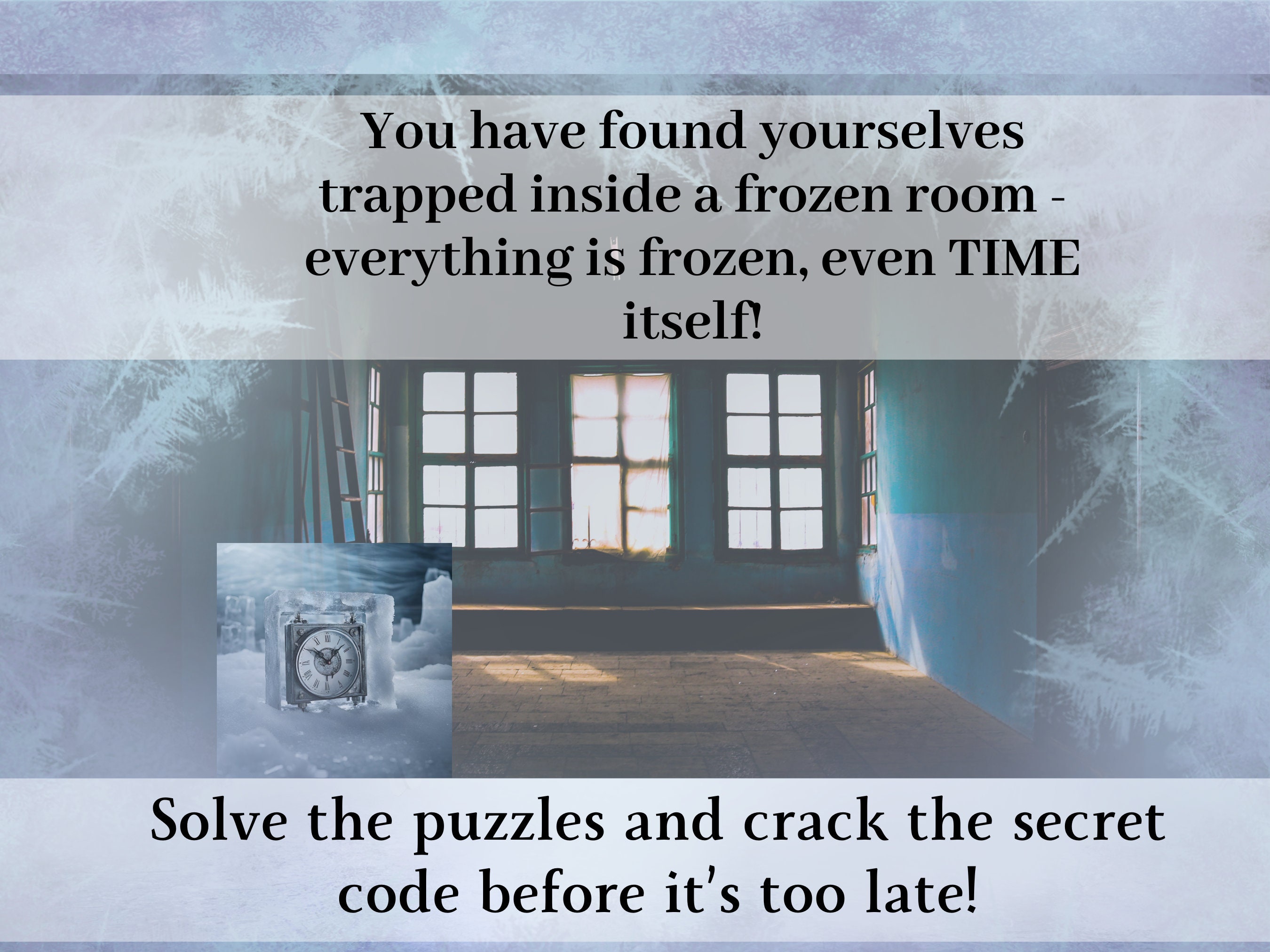 Winter Escape Room for Kids, Printable Escape Room Kit, at Home Escape ...
