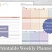 Printable Weekly Planner With Brain Dump and Daily to Do List ...