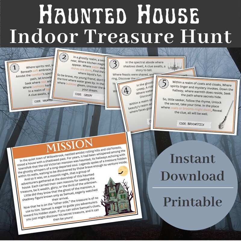 House Scavenger Hunt - Etsy