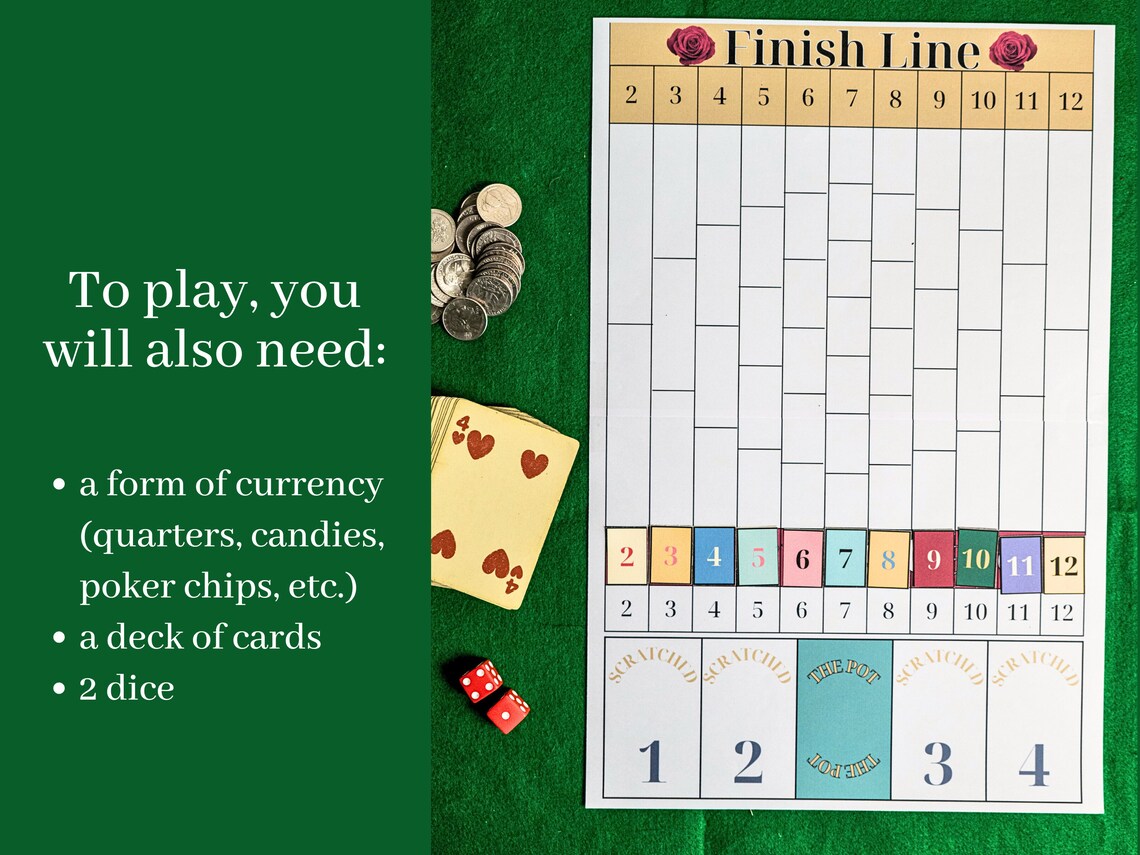 Horse Race Game Printable, Horse Racing Party Game, Horse Race Betting ...