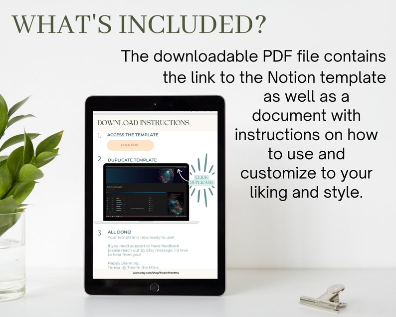 Notion Template for Habit Tracker & Mood Journal Dark Mode Aesthetic ...