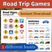 Road Trip Scavenger Hunt Travel Games for Kids of All Ages, Games to ...