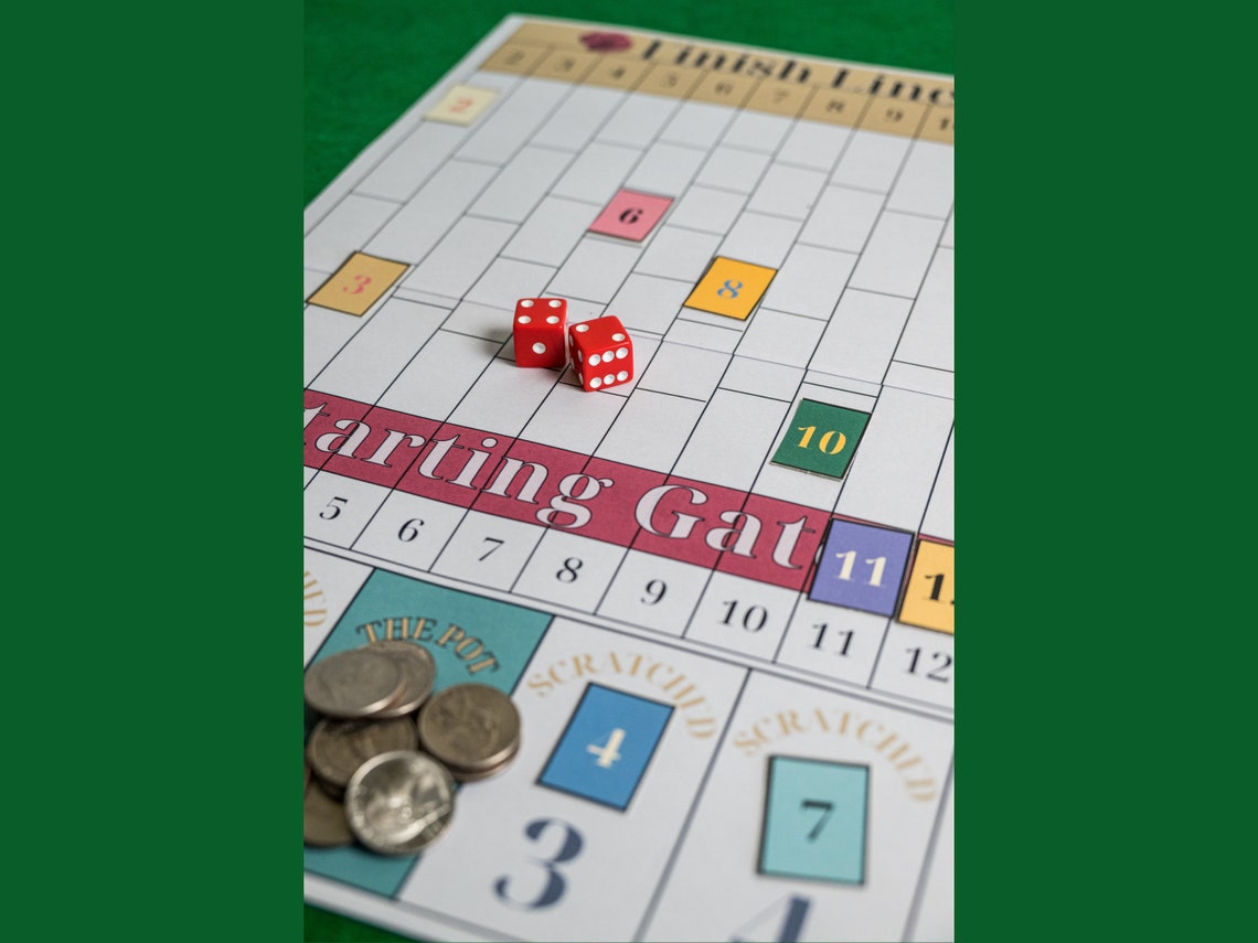 Horse Race Game Printable, Horse Racing Party Game, Horse Race Betting ...