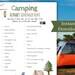 Camping Scavenger Hunt, Nature Scavenger Hunt for Kids, Printable ...