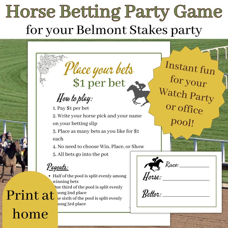 Belmont Stakes - Etsy