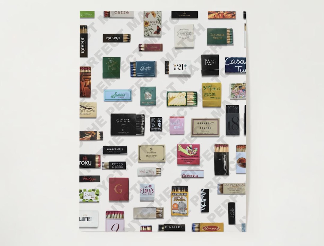 Custom Matchbook Single Photo [digital Download] - Etsy