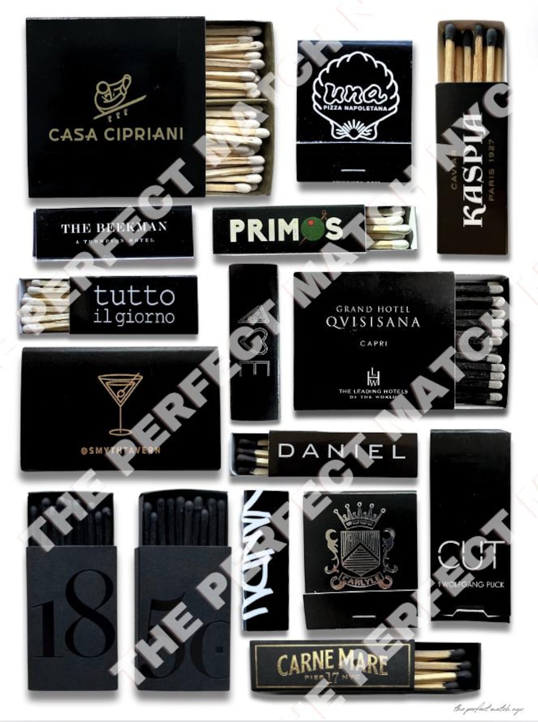 Black Matchbook Print [digital Download] - Etsy