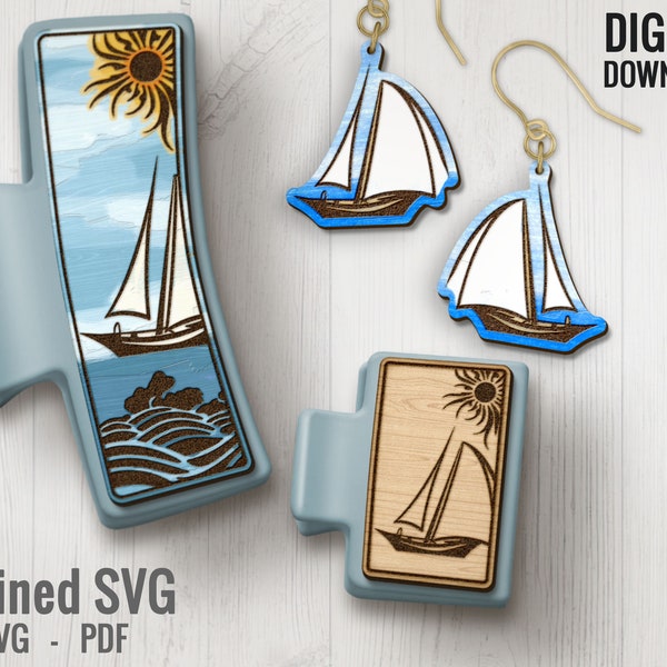 Sailboat Earrings - Etsy