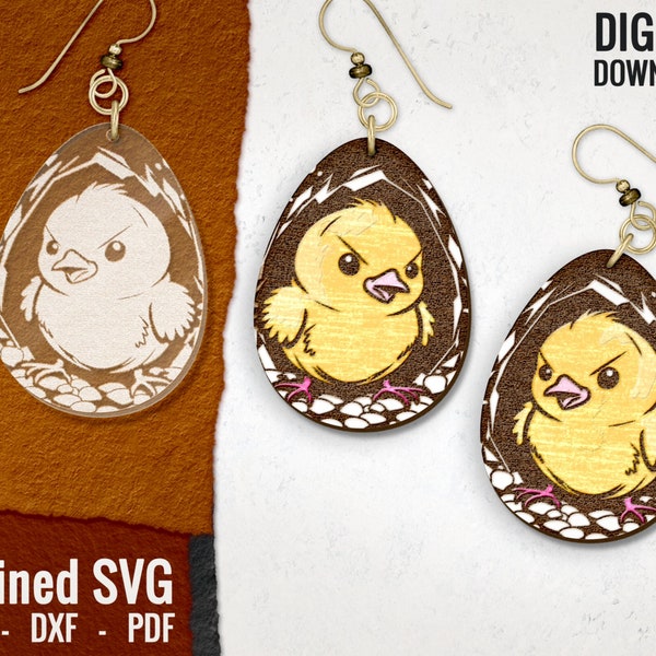 Angry Chicken Svg - Etsy