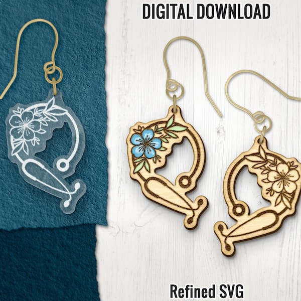 Nurse Earrings - Etsy