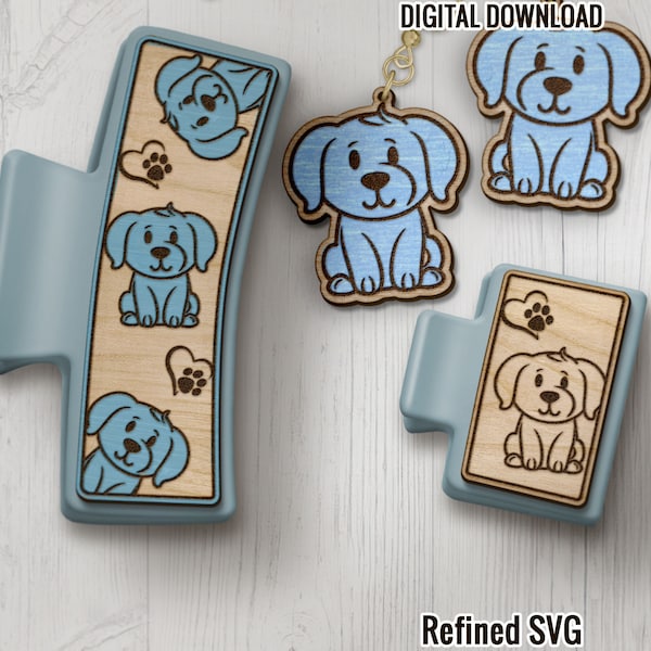 Dog Hair Clips - Etsy