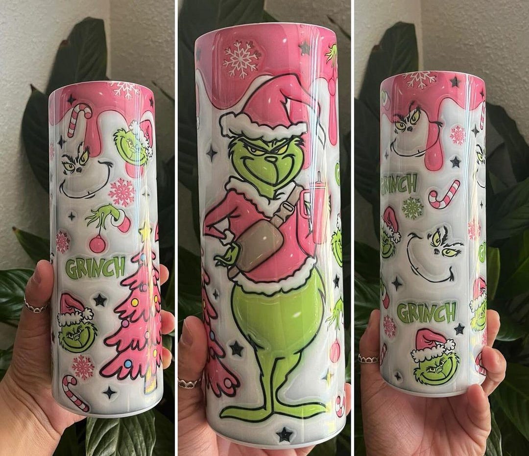 Pink Grinchmas - Etsy