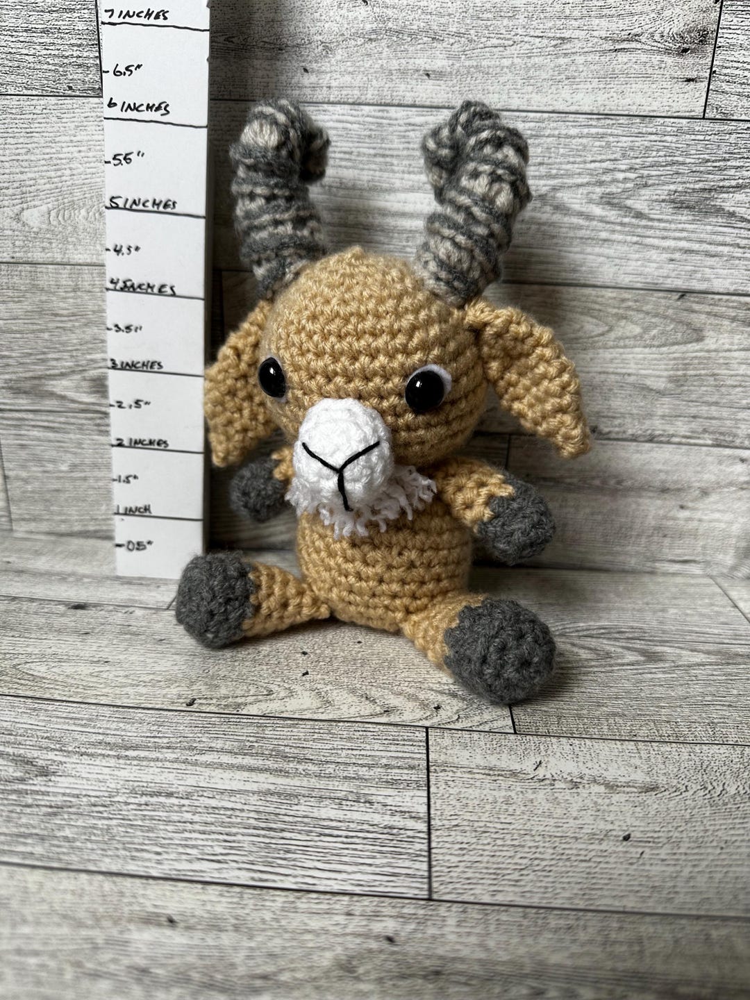 Handmade Crocheted Ram - Etsy