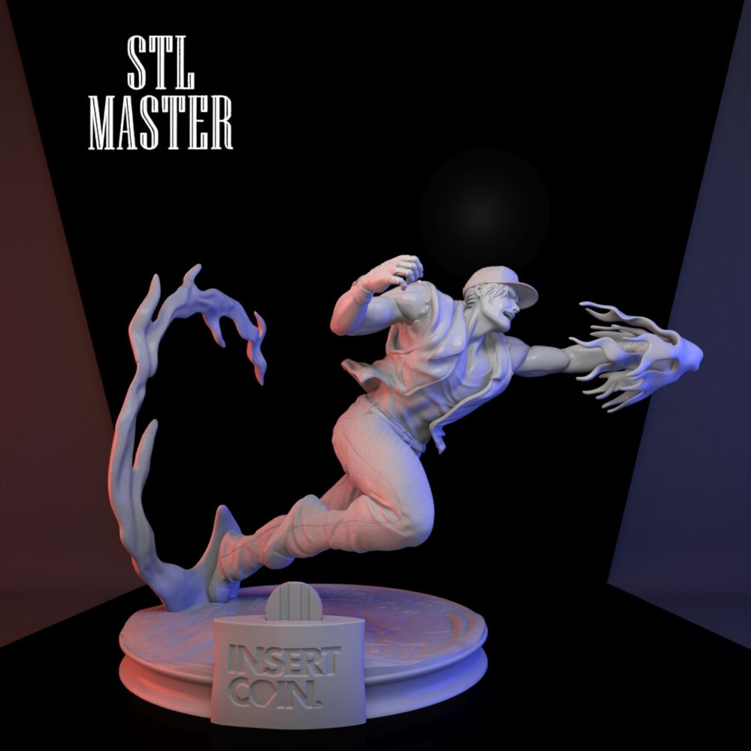 Fatal Fury 3D Print STL File for 3D Printing, Instant Download Drive ...