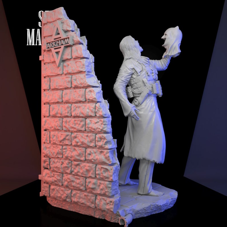 Joker Jared Leto 3D Print STL File for 3D Printing, Instant Download ...