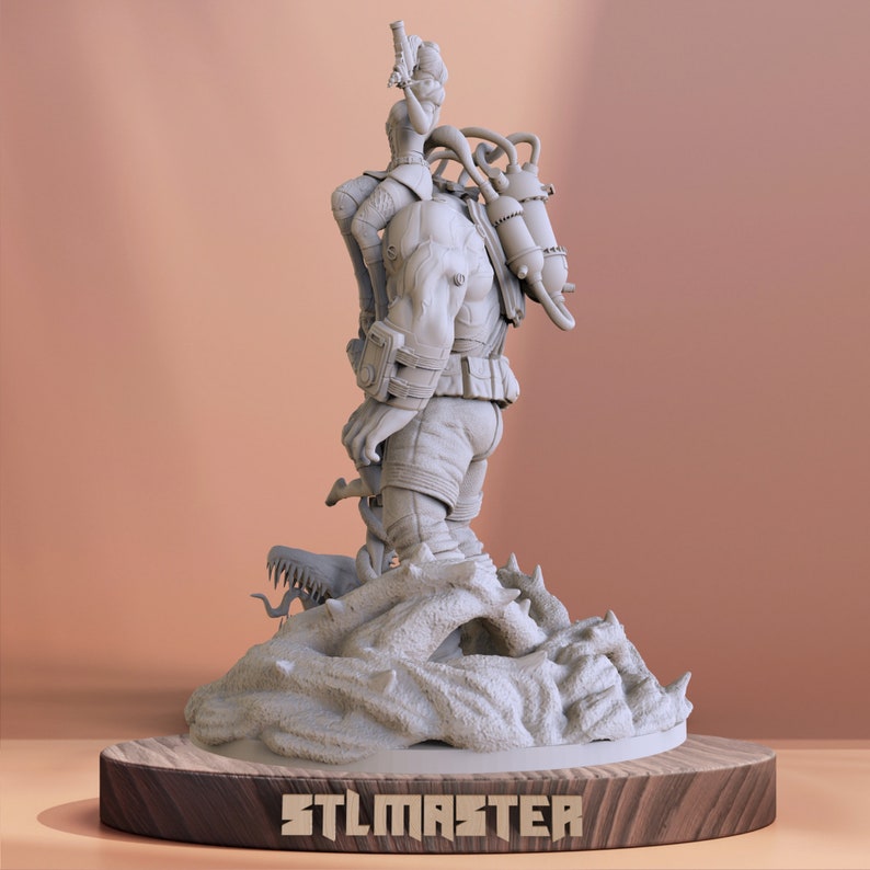 Bane Diorama 3D Print STL File for 3D Printing Instant - Etsy