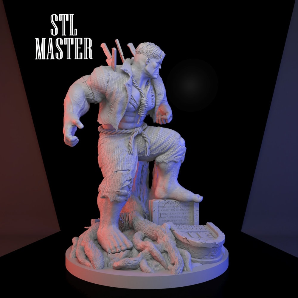 Solomon Grundy 3D Print STL File for 3D Printing Instant - Etsy