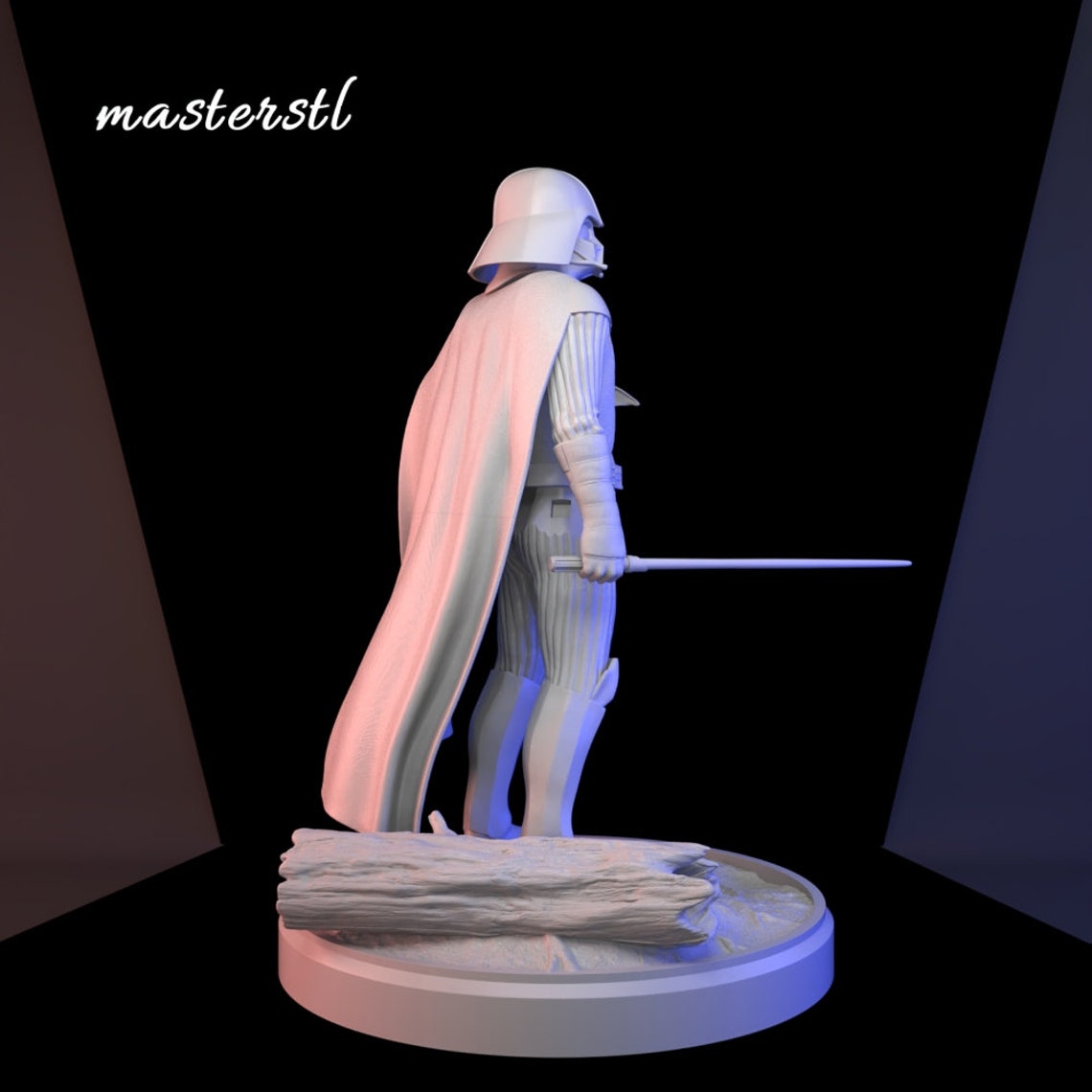 Darth Vader Diorama Star Wars 3D Print STL File for 3D - Etsy