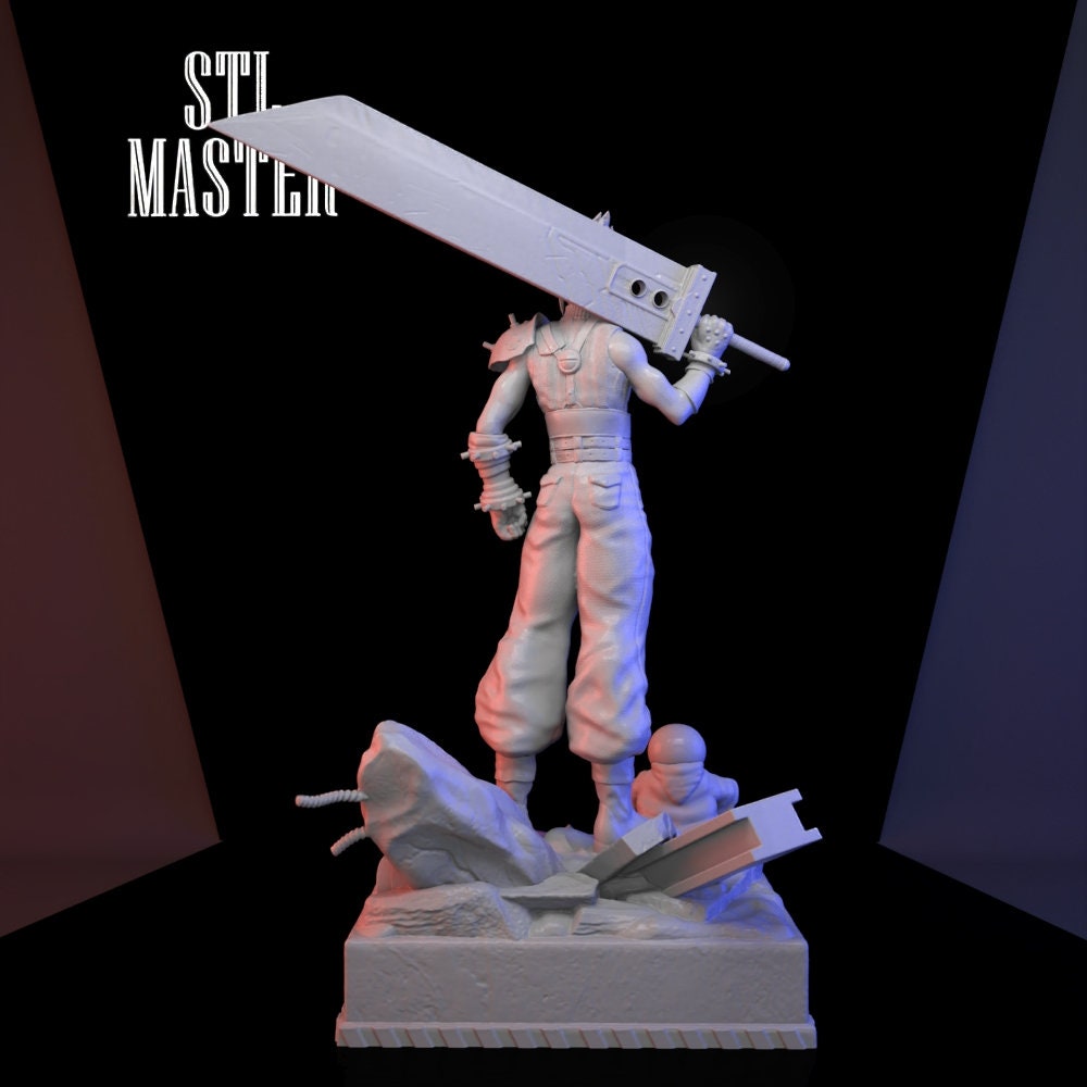 Final Fantasy Game 3D Print STL File for 3D Printing Instant - Etsy